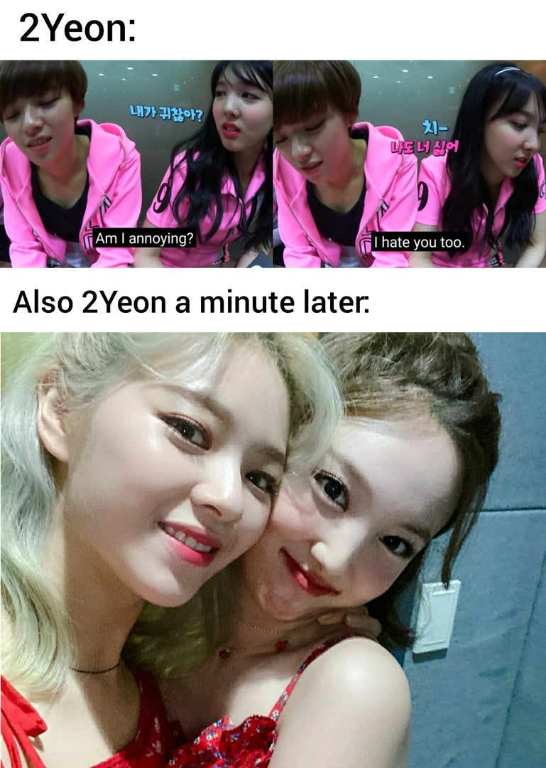 2yeonの友情が大好きです。 また、RIPグッチ。 あなたは最高の少年でした - TKHUNT