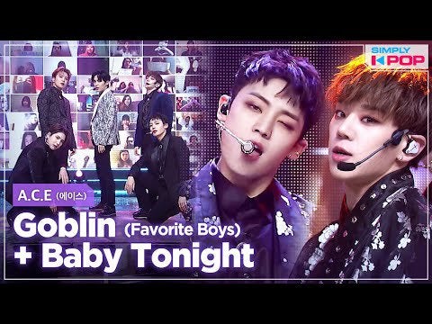 ACE-Goblin（Favorite Boys）+ Baby Tonight @ Arirang Simply K-Pop Year-End Special（201218） - TKHUNT