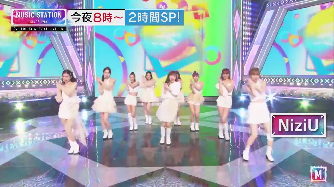 NiziUニジュー 2021年1月15日 Mステ最強記録ソングSP - TKHUNT