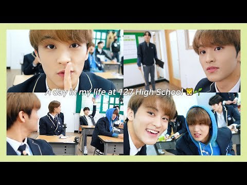 NCT 127-CT高校1年生、クラス27毎日のvlog：127高校での私の人生の1日 [ENG SUB] - TKHUNT