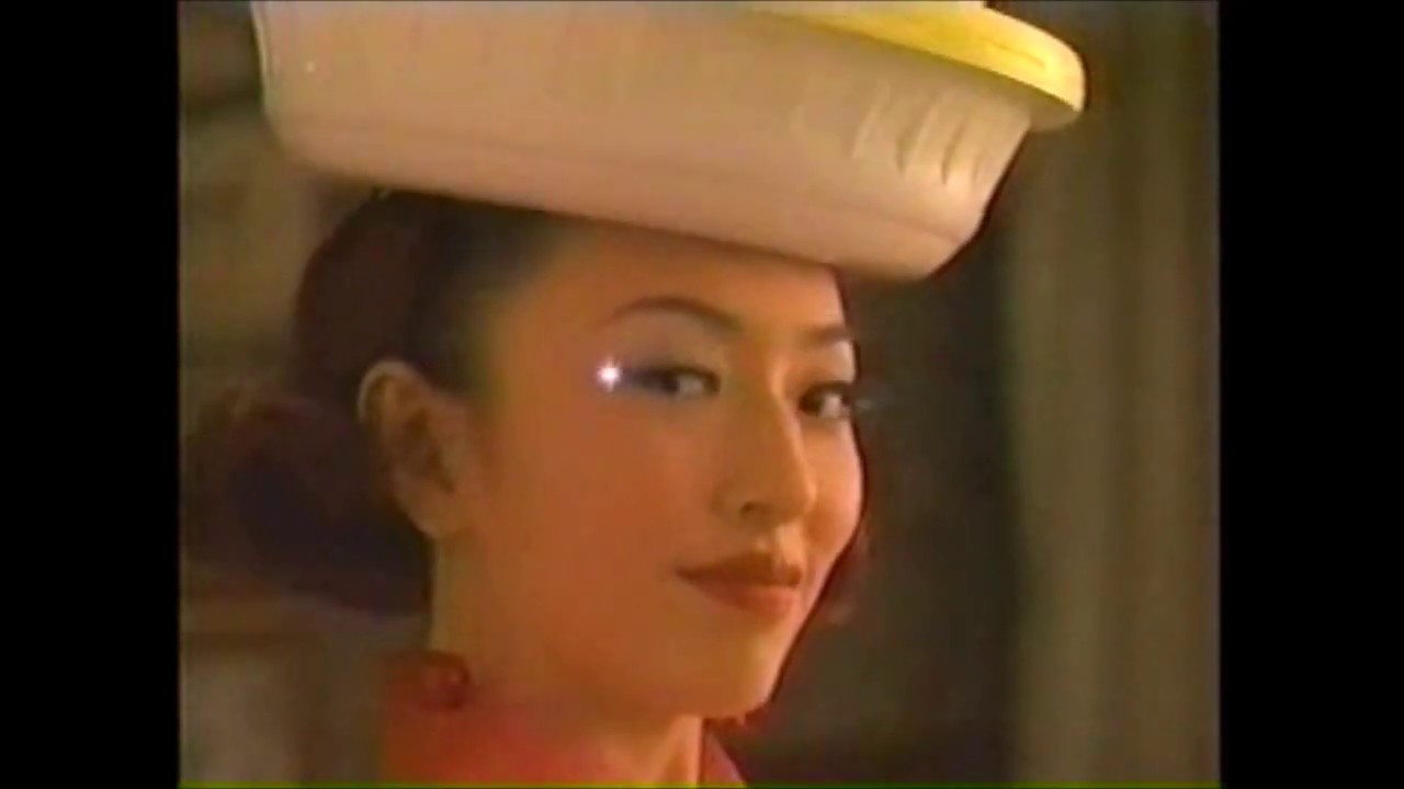 日清 UFOガールヤキソバニー CM 松雪泰子 デーブ・スペクター - TKHUNT