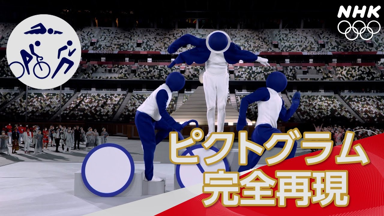 【nhk】開会式 ピクトグラム50個パフォーマンス! | 東京オリンピック Tkhunt