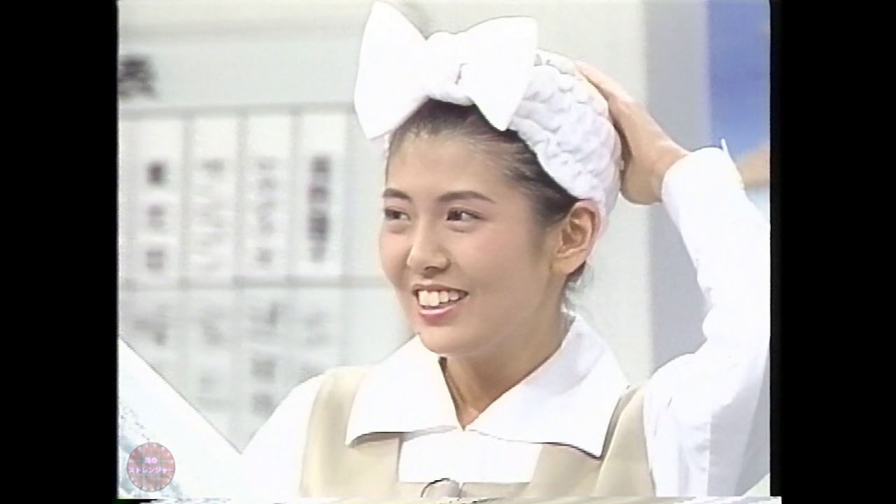 南野陽子 💘 「笑っていいとも！」1990-10-10 [話] お風呂上りのような頭が話題になりました。 - TKHUNT