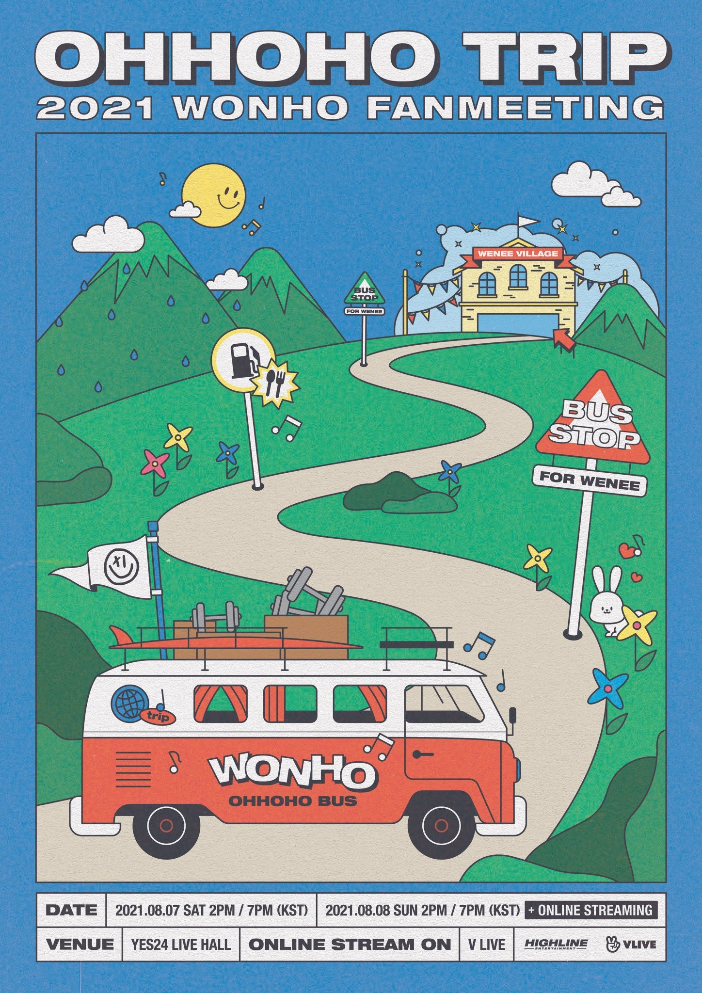 ウォンホ-2021年ファンミーティング「OHHOHOTRIP」（ティーザーポスター） - TKHUNT