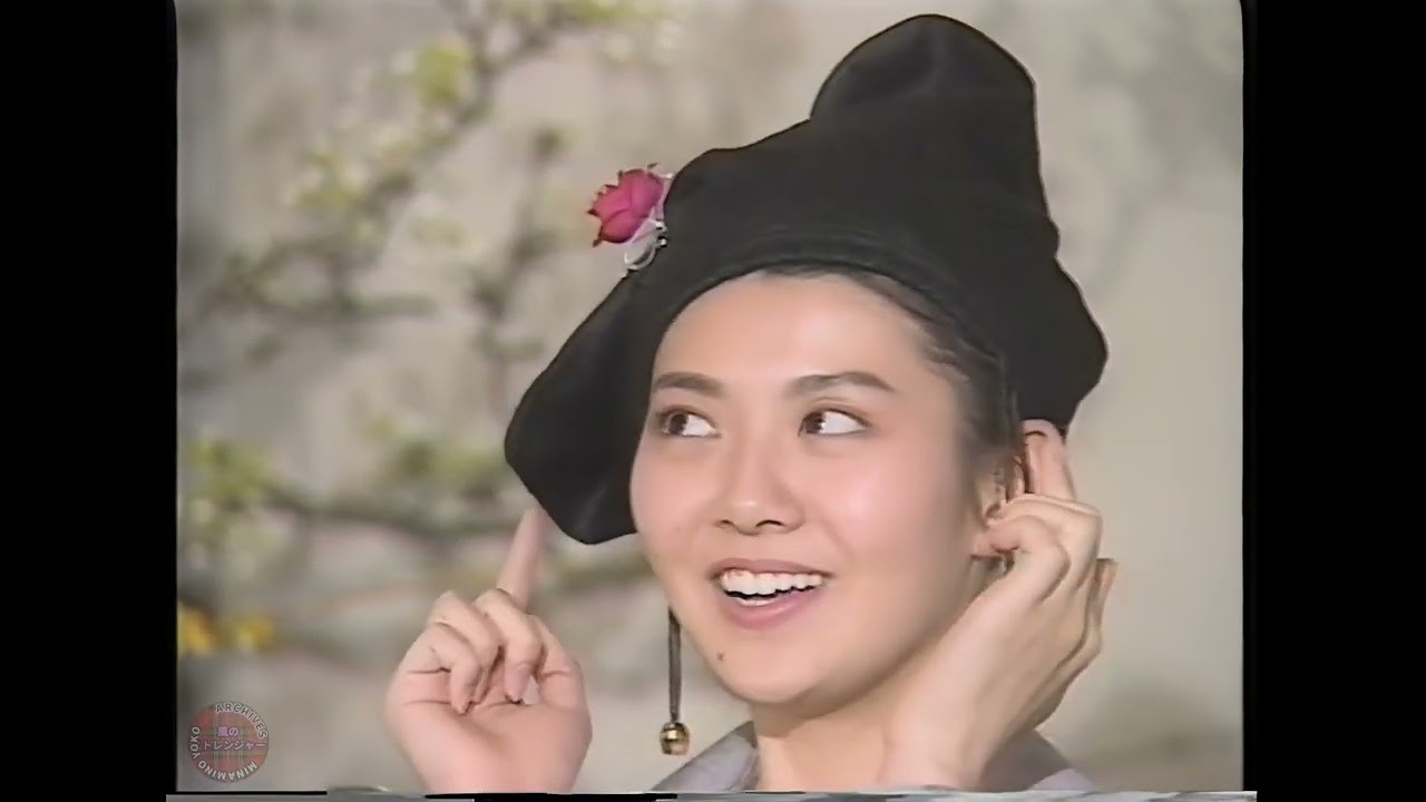 🆙南野陽子 24💜『2時のワイドショー』📅1992-03-25📝ファッションチェック - TKHUNT