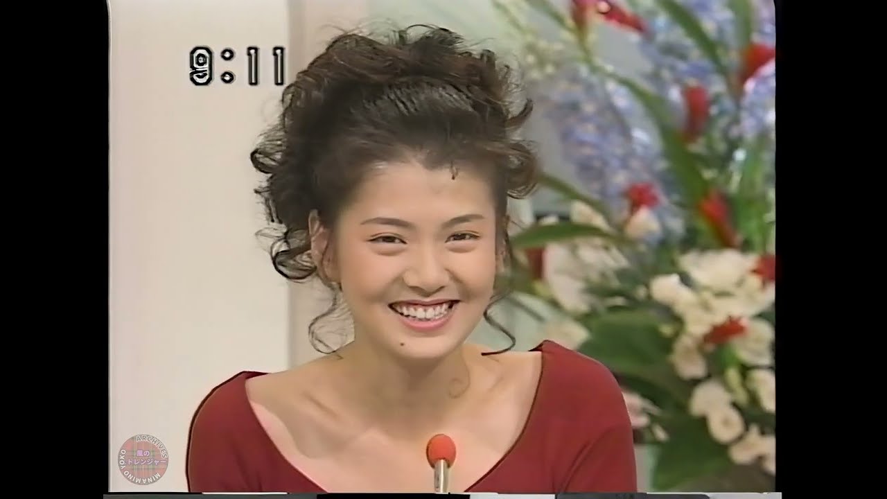 🆙南野陽子 24💜『すてきな出逢い いい朝8時』📅1992-05-23📝大阪から - TKHUNT