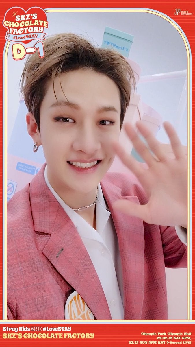Stray Kids - 2nd LoveSTAY: SKZ'S CHOCOLATE FACTORY (D-1 Message - Bangchan) - TKHUNT