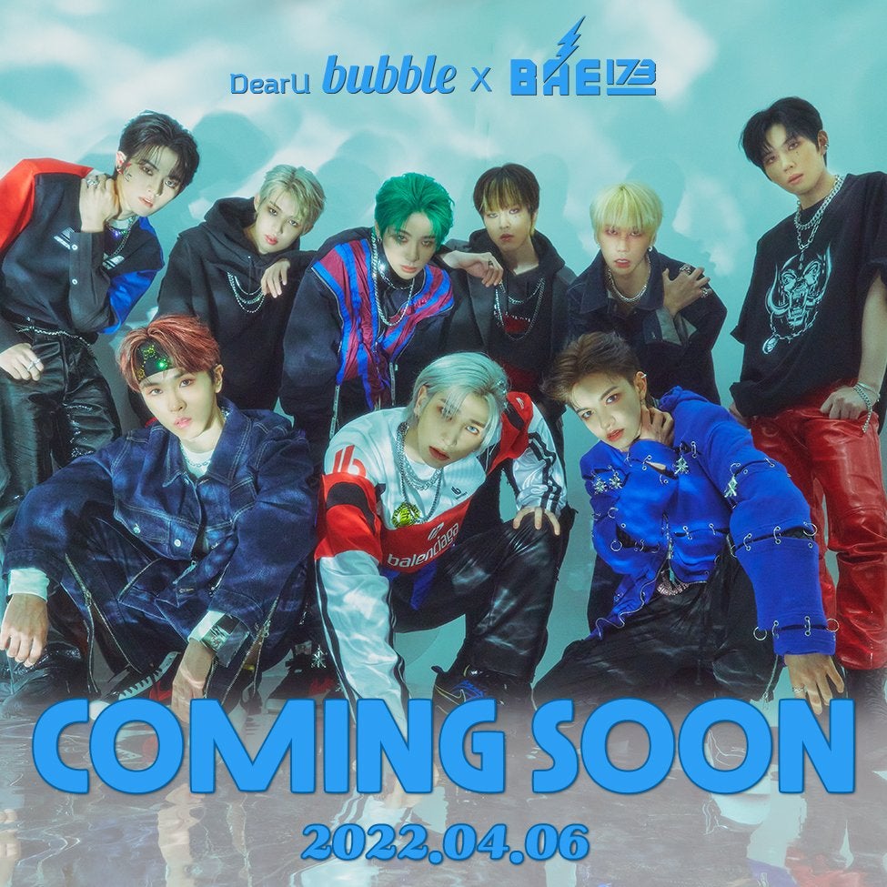 BAE173 will join DearU Bubble starting April 6th at 11am kst - TKHUNT