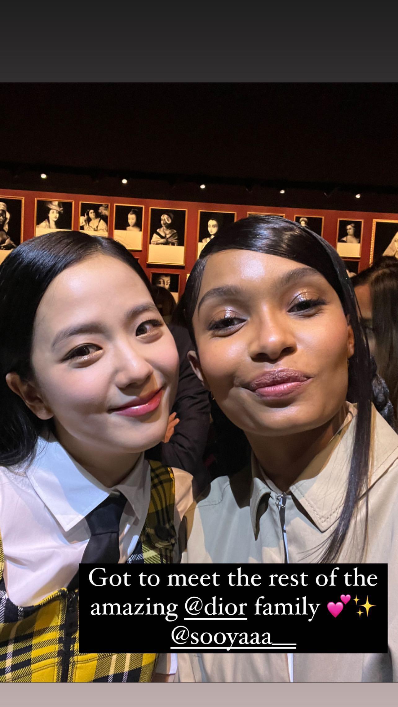 220301 yarashahidi IG Story Update w/ Jisoo - TKHUNT
