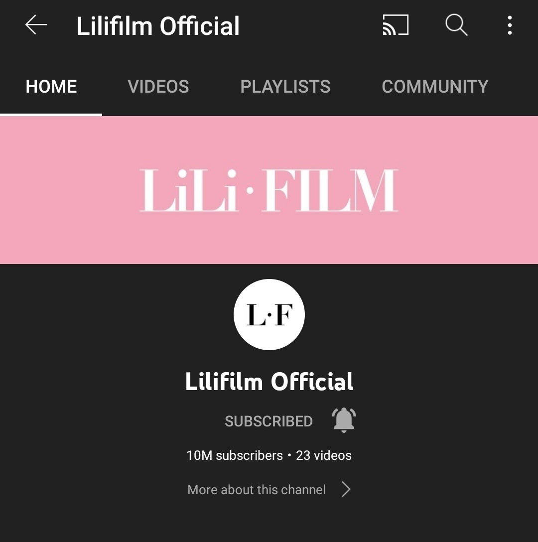 220511 Lilifilm OfficialがYouTubeで1,000万人のチャンネル登録者を獲得しました！ - TKHUNT