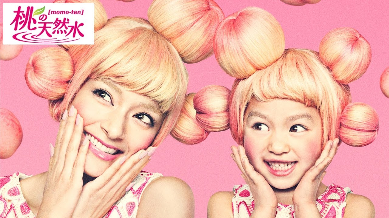 桃の天然水 CM｜2014 ローラ「ももだち!?」篇 - TKHUNT