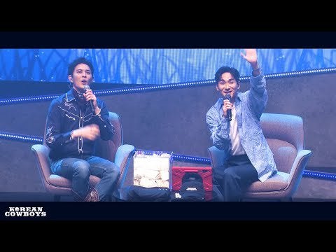 Aaron Kwak＆Joel Jay Lane-韓国のカウボーイズライブポッドキャストリスナーレター、ストーリー、質問@ AARON'S FAN MEETING CONCERT（220521 ...