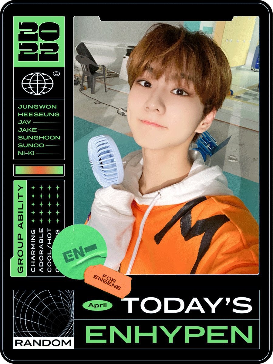 220404 Twitter：今日のENHYPEN - TKHUNT