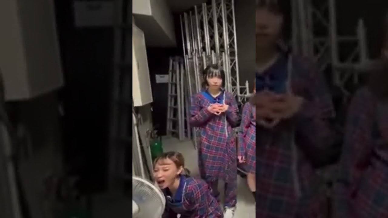 BiSH 扇風機で遊ぶモモコさんとヨシヨシするアユニD - TKHUNT