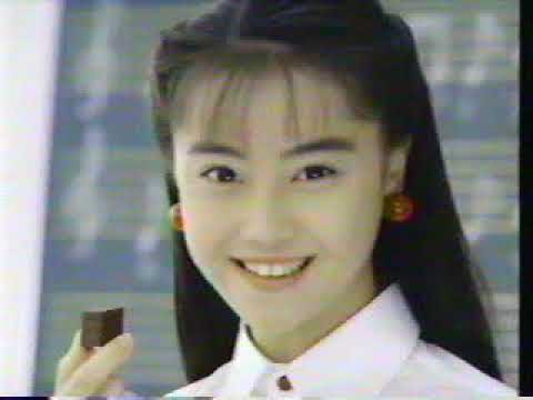 (90年代CM)観月ありさ 森永エアインチョコスプーナマカダミア - TKHUNT