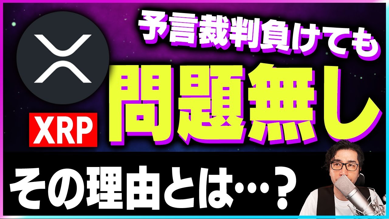 【暗号資産XRP】リップルCEOが予言裁判に負けても問題なし！その理由とは？【仮想通貨】【暗号通貨】【投資】【副業】【初心者】 - TKHUNT