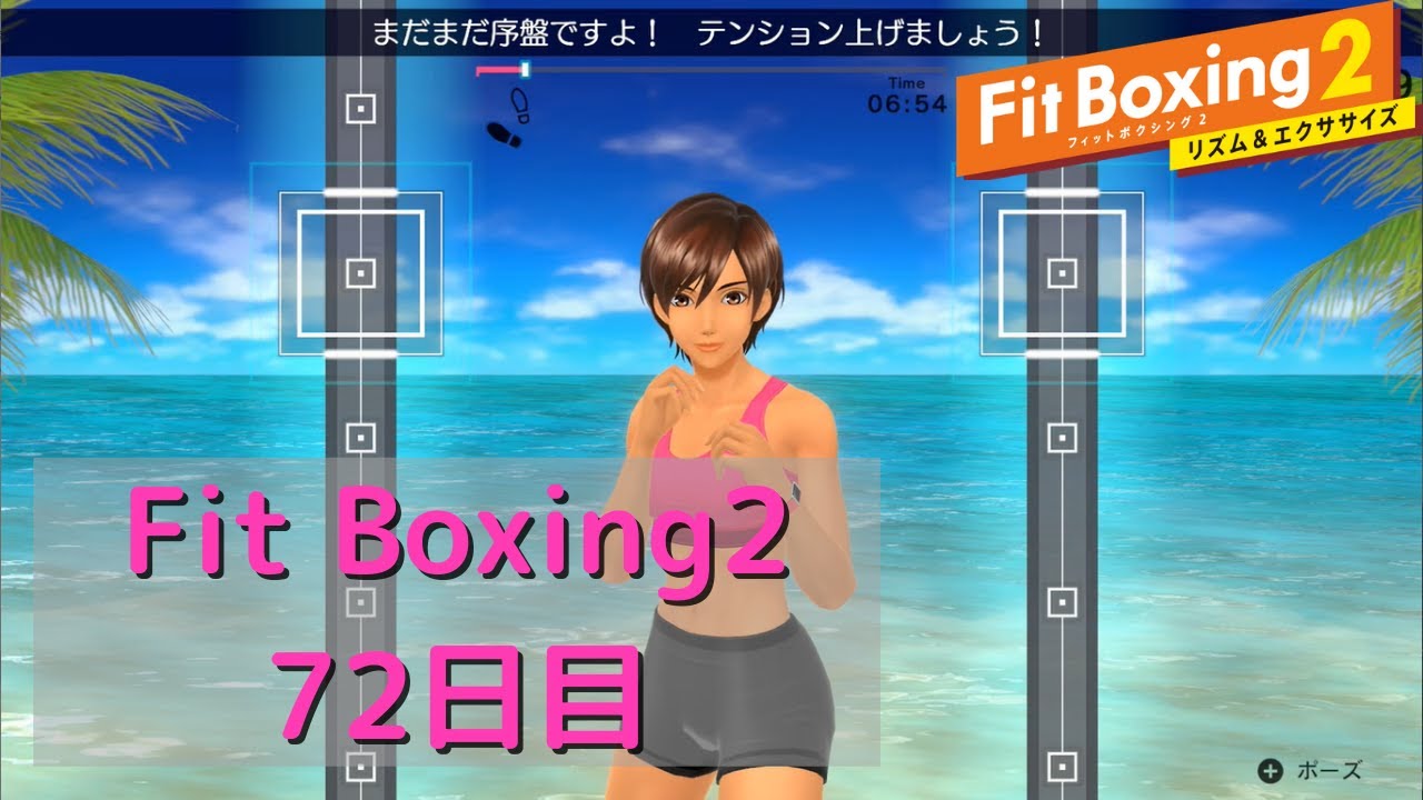 【フィットボクシング2】理想の体型を目指して 72日目 - TKHUNT
