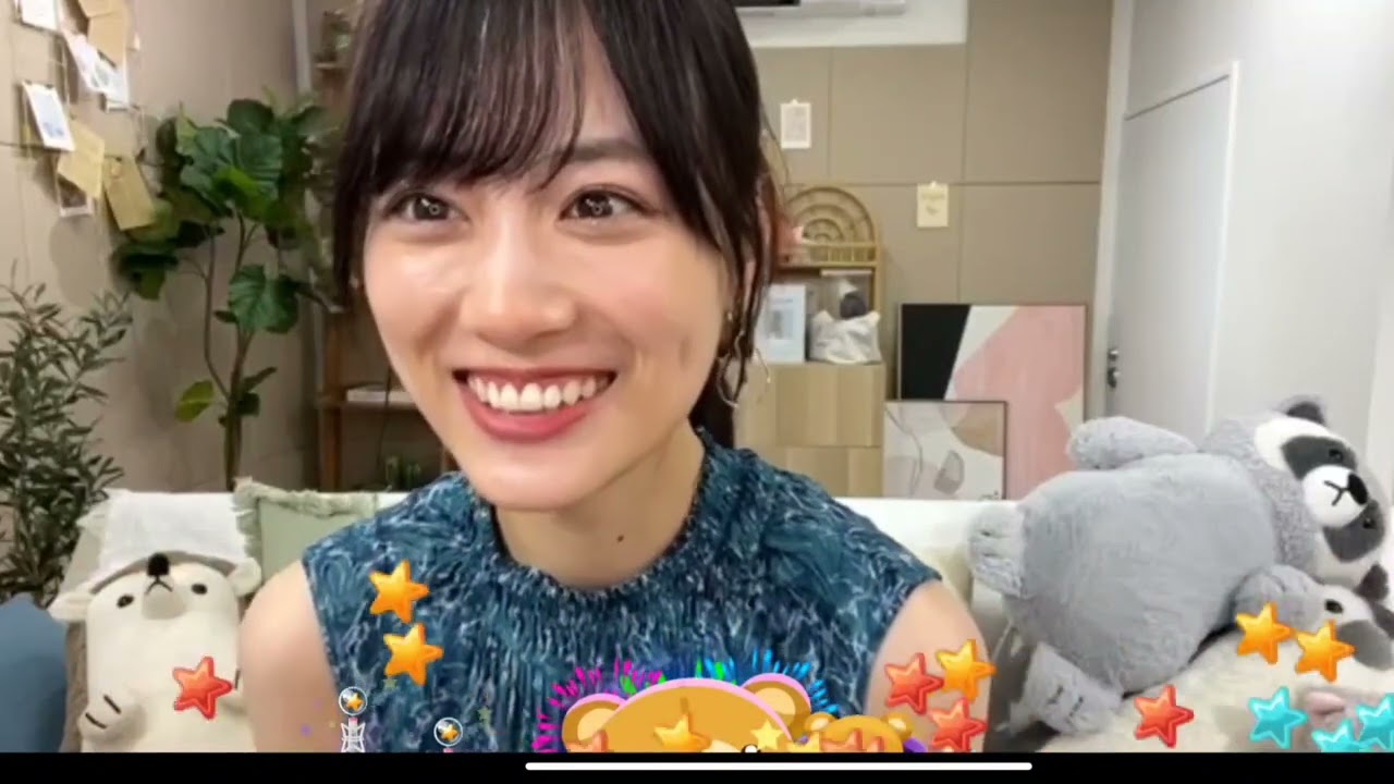 山下美月 神宮公演直前配信! のぎおびSHOWROOM 2022年8月26日 - TKHUNT