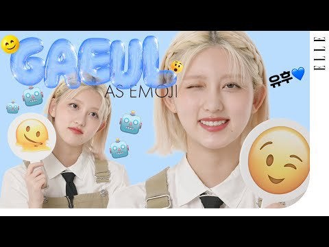 IVE Gaeul - Gaeul as Emoji @ ELLE Korea (220823) - TKHUNT