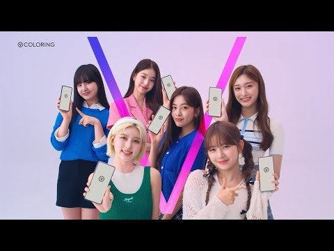 IVE - 自分の色を見つける (V COLORING X IVE CF) - TKHUNT