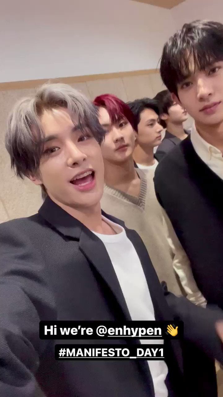 [220704] @billboard instagram ストーリー更新 with ENHYPEN - TKHUNT