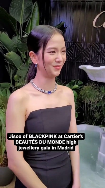 マドリードのカルティエ ガラでの 220615 Jisoo - TKHUNT