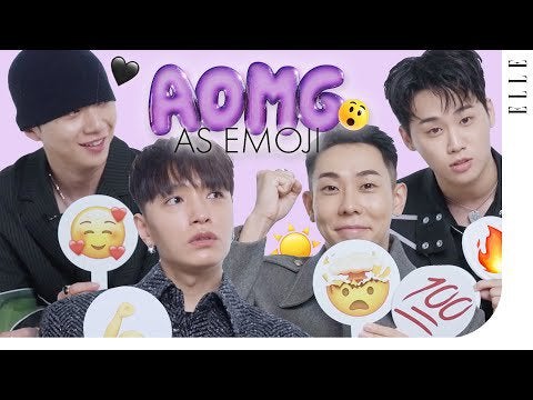 Simon Dominic, Loco, Woo (Woo Wonjae) & Coogie - AOMG as Emoji @ ELLE Korea (220920) - TKHUNT
