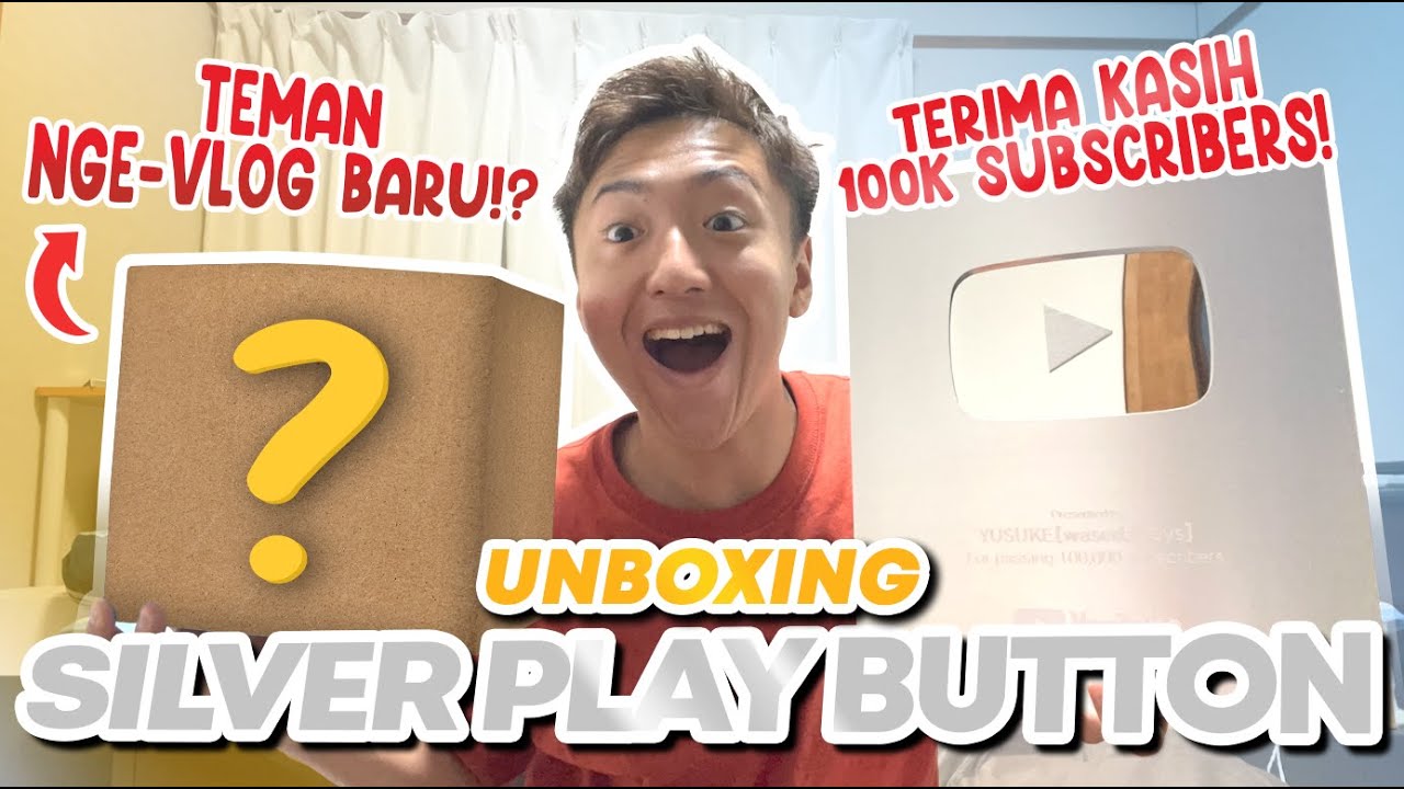 UNBOXING SILVER PLAY BUTTON DAN TEMAN NGE-VLOG BARU ?!?! - TKHUNT