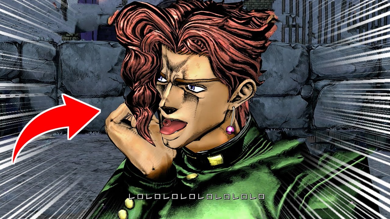 【ジョジョASBR】花京院の「レロレロレロレロ」集 【ジョジョの奇妙な冒険 オールスターバトル R】（CV：平川大輔） - TKHUNT