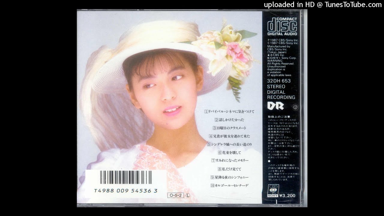 南野陽子 - 日曜日のクラスメート (1987) - TKHUNT