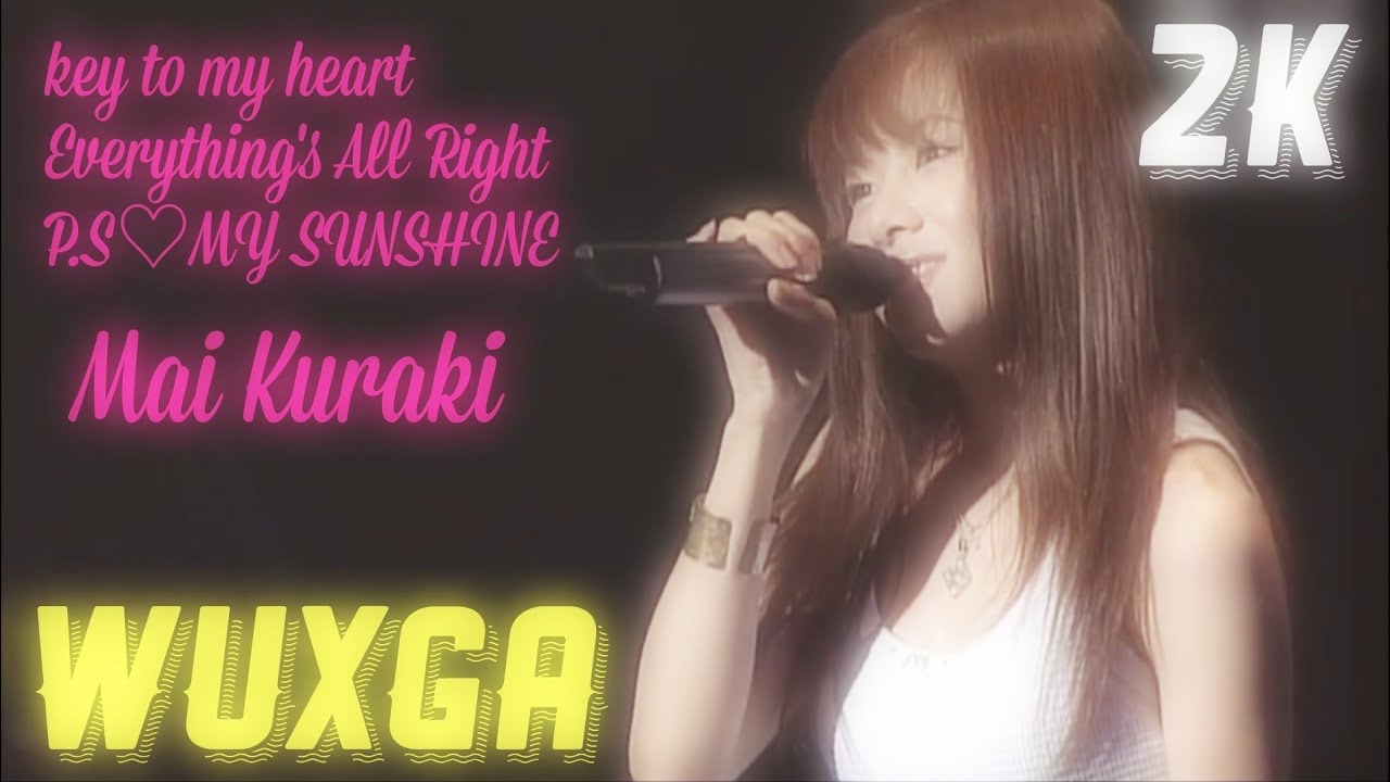 倉木麻衣『key to my heart』～『Everything's All Right』～『P.S♡MY SUNSHINE』【LIVE映像】LIKE A FUSE OF LOVE ...