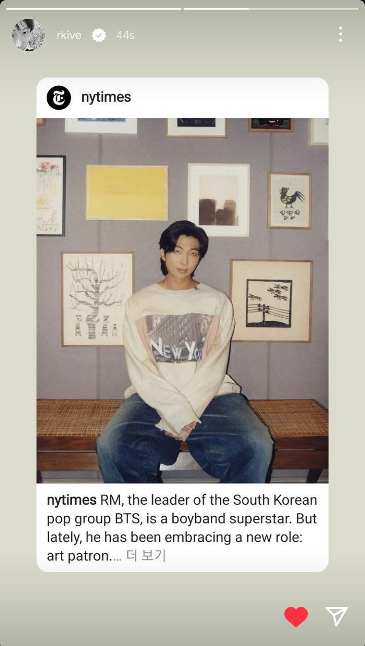 ナムジュン IG ストーリー 260822 - TKHUNT