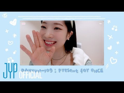 TWICE - DAHYUN-log : ONCEにプレゼント (220914) [ENG SUB] - TKHUNT