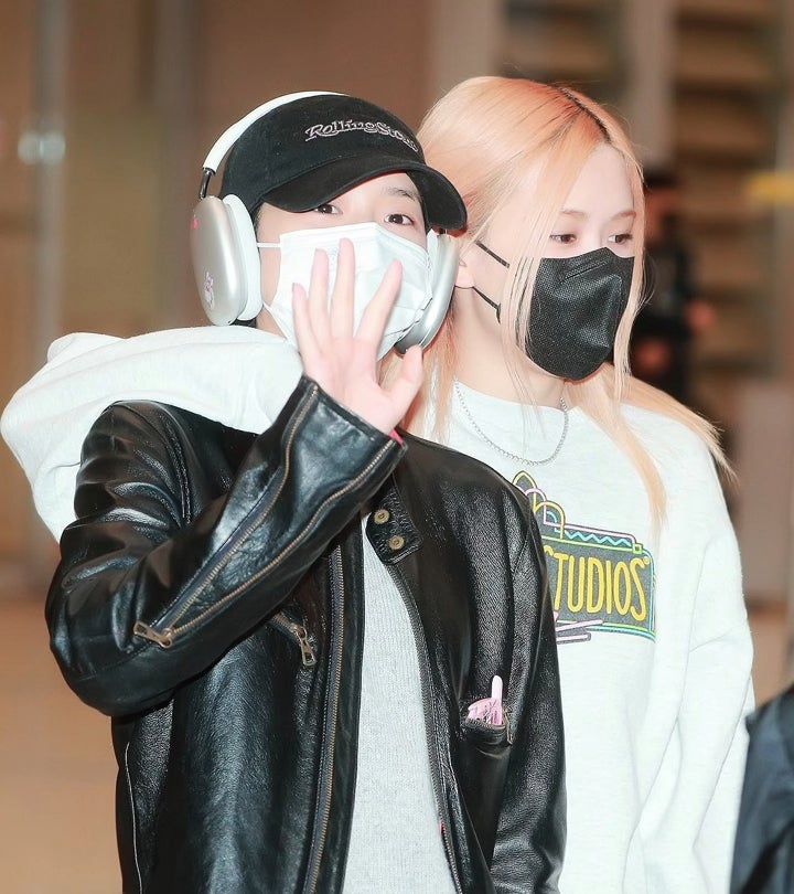 220922 ジス、ロゼ、リサ @ 仁川国際空港 (ロサンゼルスから到着) - TKHUNT