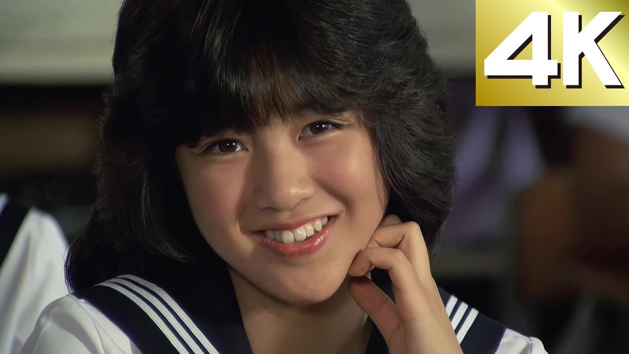 菊池桃子 - 01st 「青春のいじわる」 『パンツの穴』Ver. [4K 60fps] 日英外部字幕【AI Upscaling】 - TKHUNT