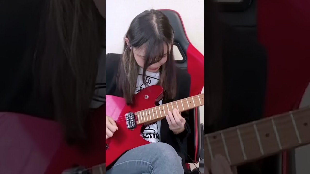 【B’z/LOVE PHANTOM】guitar solo cover #shorts - TKHUNT