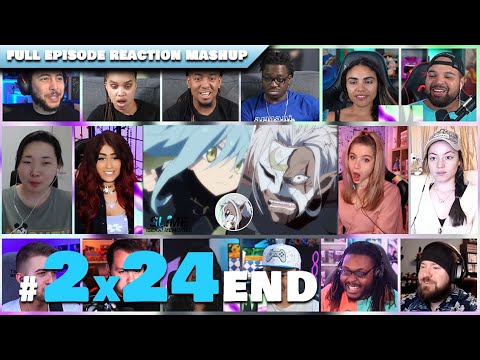 転生したらスライムだった件 シーズン 2 第24 話 リアクション マッシュアップ |スライム - TKHUNT