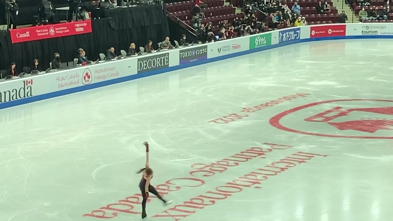 2022 Skate Canada International. Women SP. Rika Kihira - TKHUNT