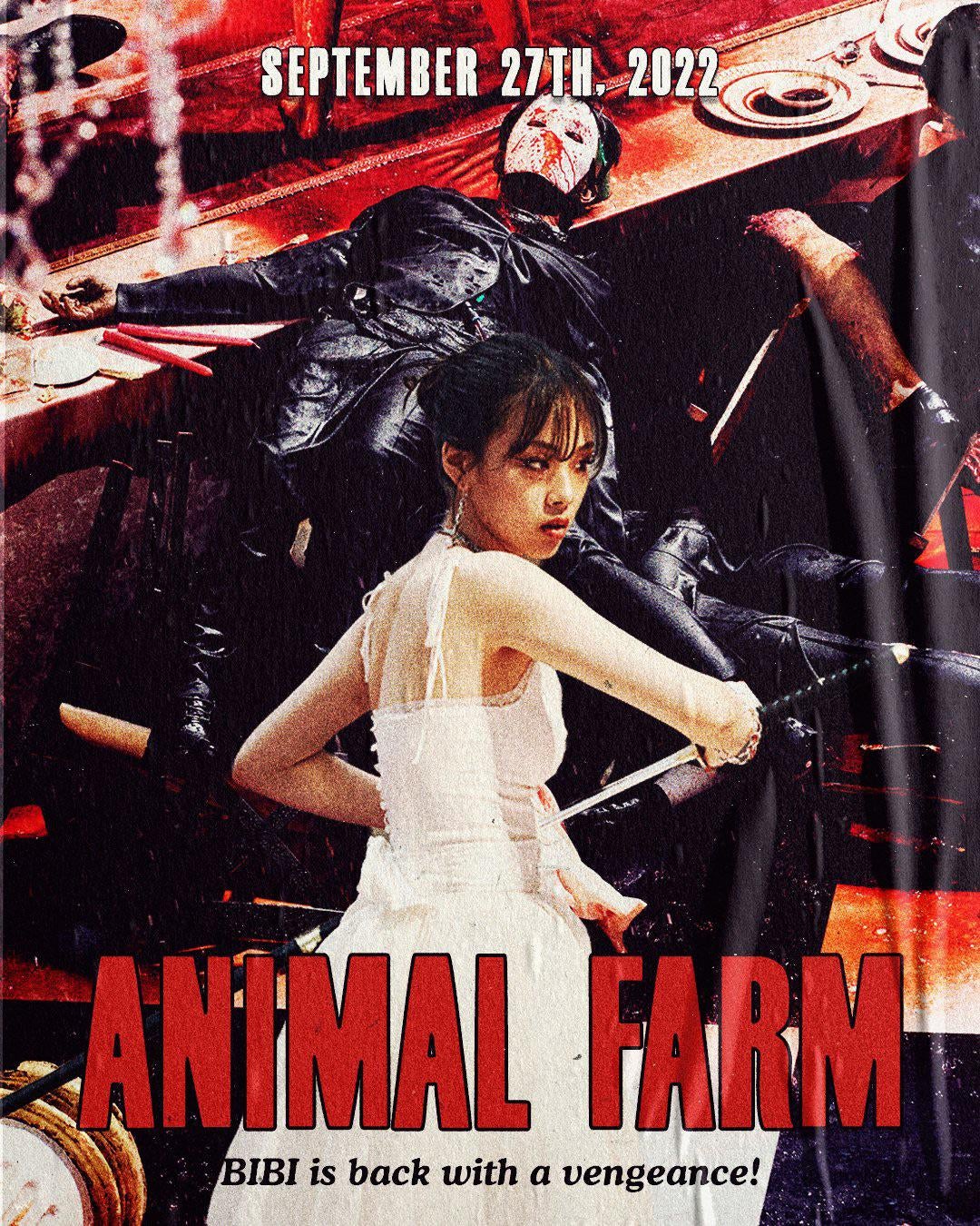 BIBI - 先行シングル : Animal Farm (コンセプトポスター) - TKHUNT