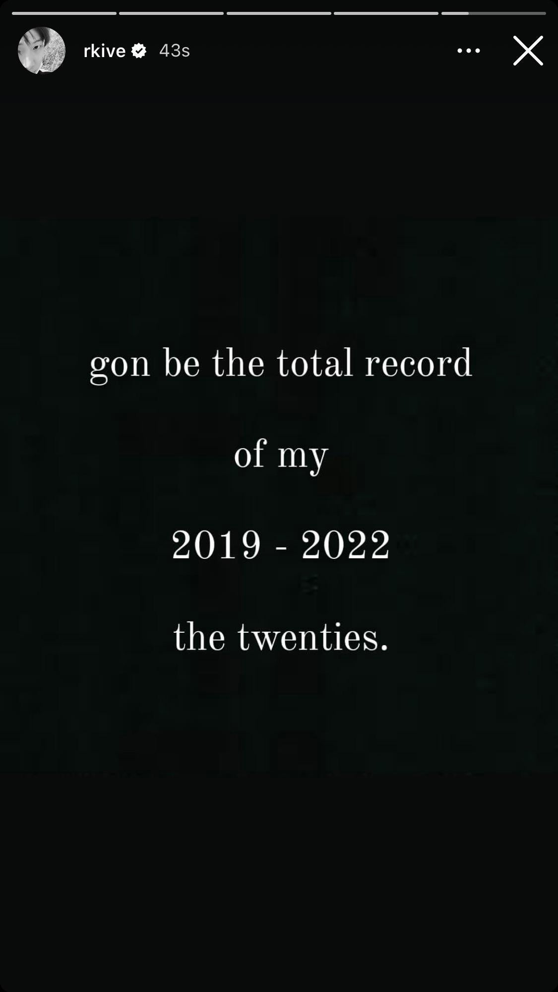 ナムジュン IG ストーリー (2) 231022 - TKHUNT