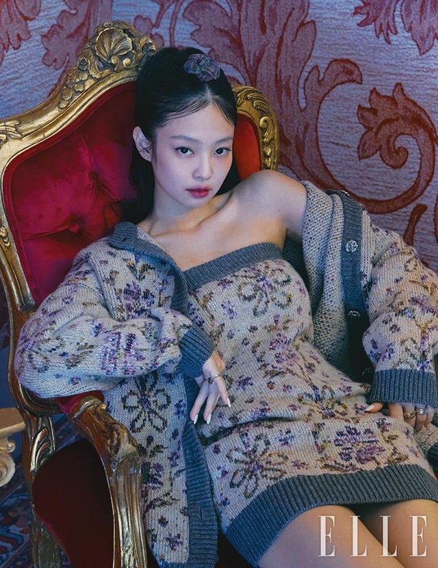 BLACKPINK Jennie - ELLE Korea (2022年11月号 グラビア) - TKHUNT