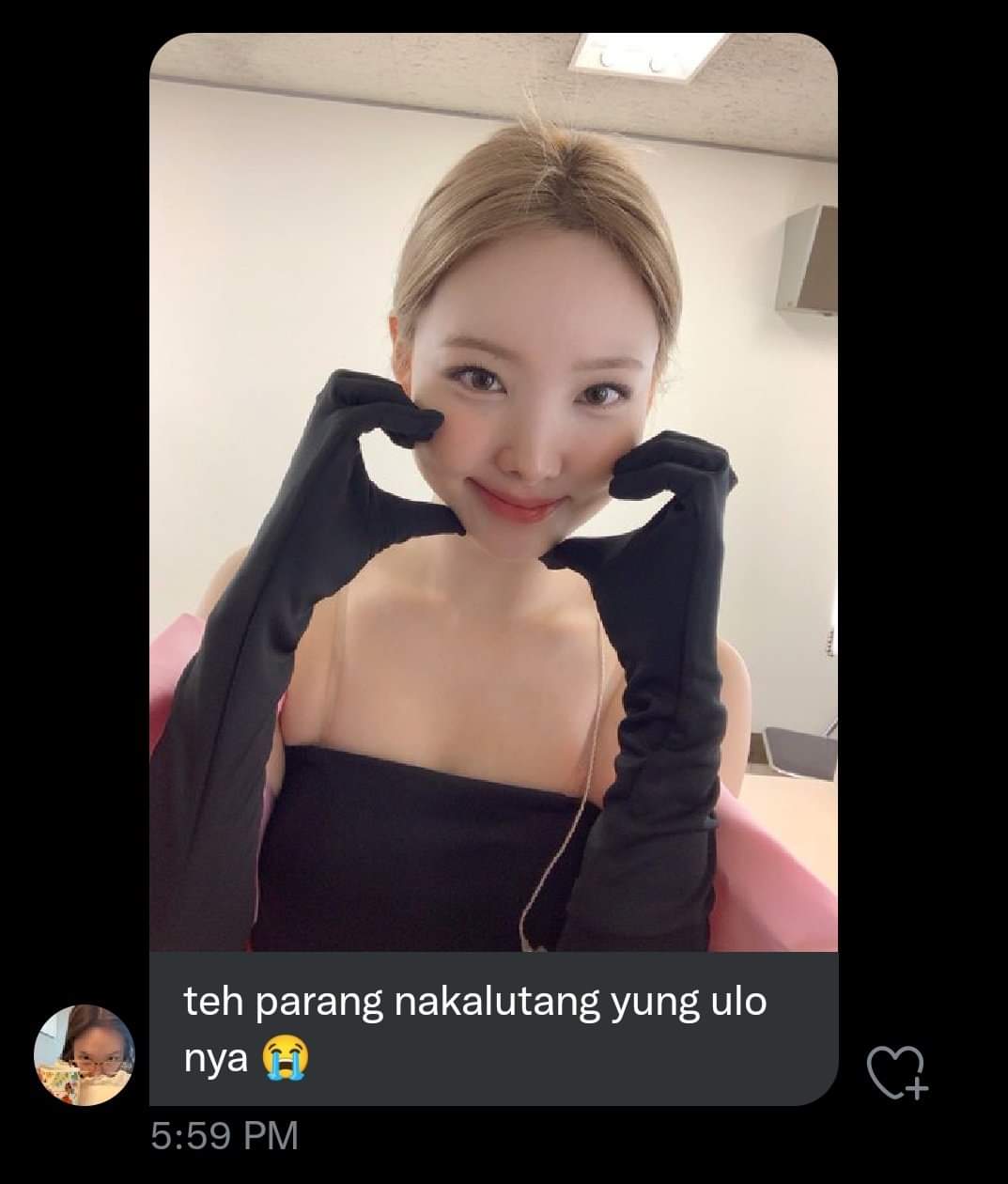 ナヨンの頭浮いてる?? 😱 - TKHUNT