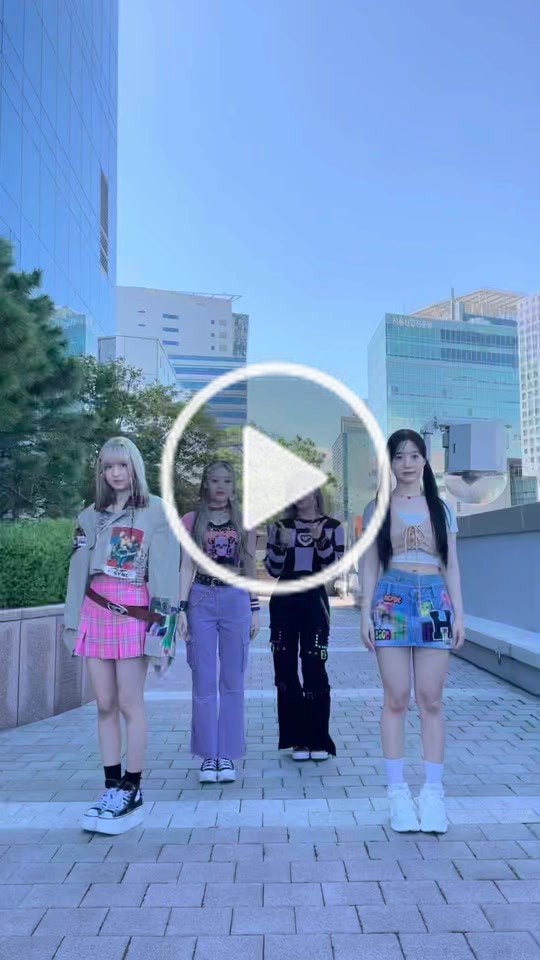 NMIXX Haewon & Lily (with Billlie Moon Sua & Sheon) - DICE (ダンスチャレンジ) - TKHUNT