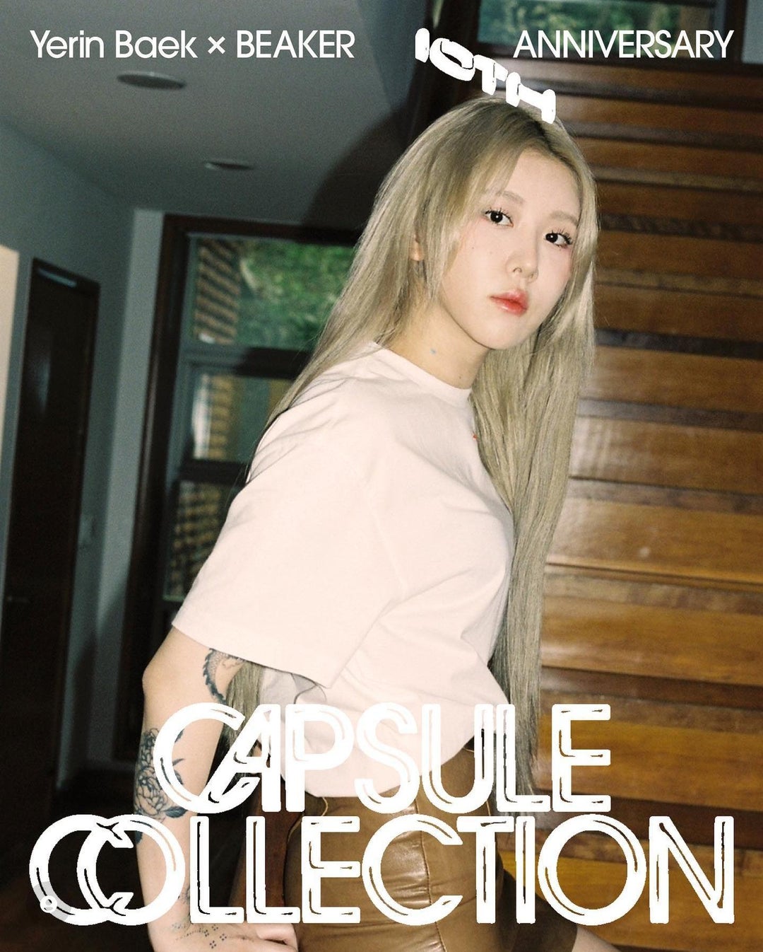 「Yerin Baek X BEAKER」10周年記念カプセルコレクション(公式MD) - TKHUNT