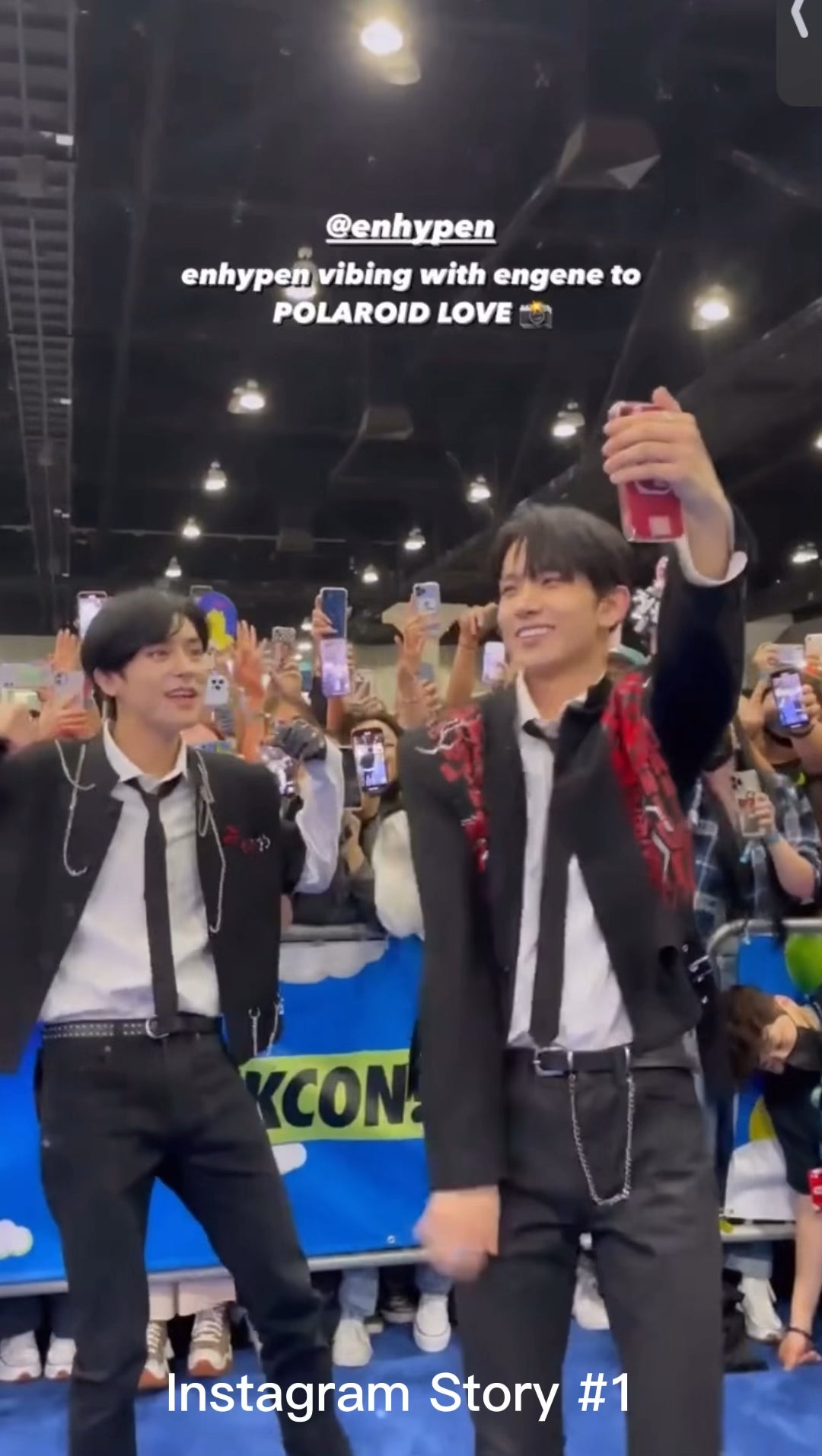 220821 @.kconusa Instagram ストーリー: KCON 2022 での ENHYPEN! - TKHUNT
