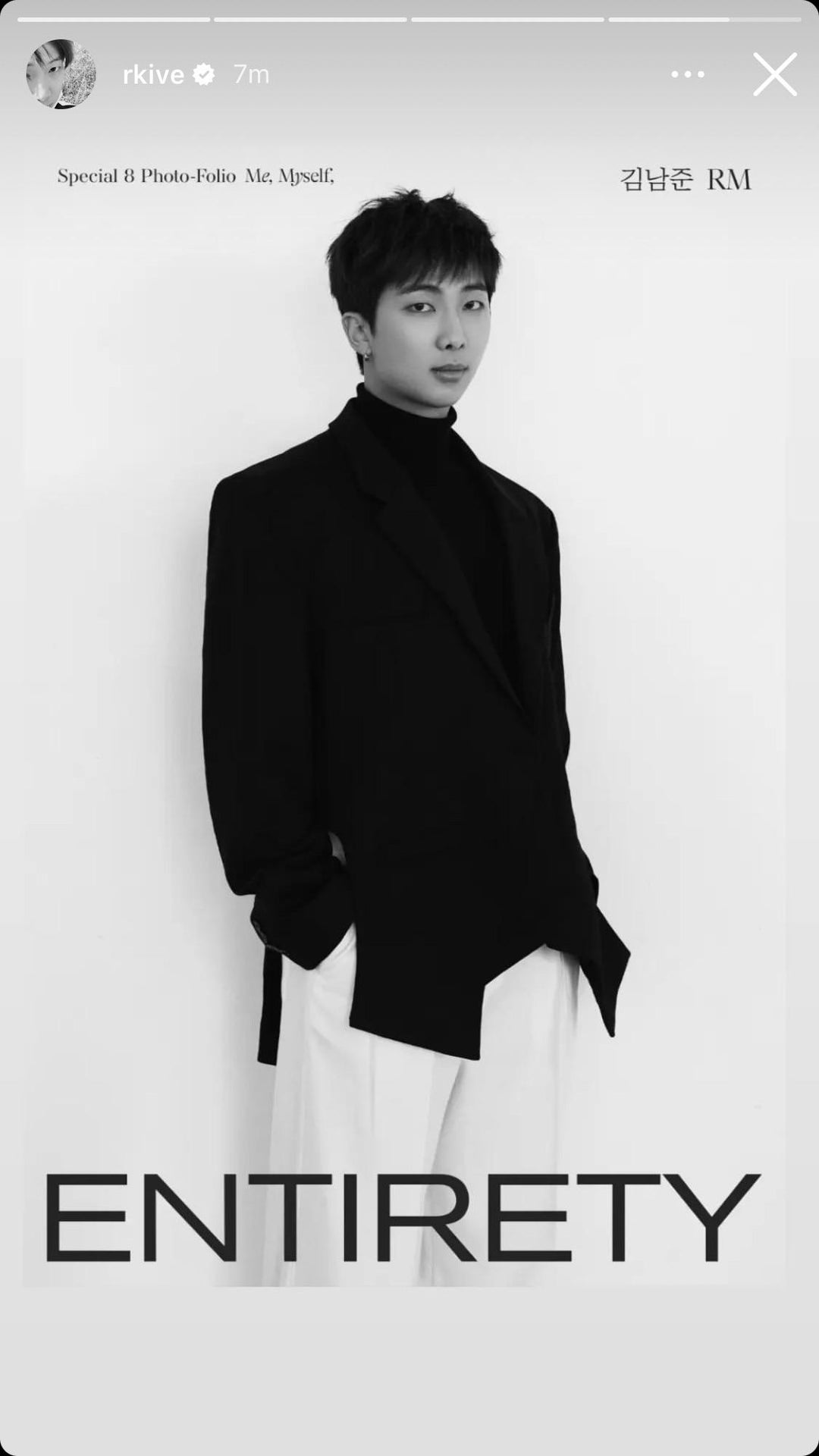 ナムジュンIGストーリー230822 - TKHUNT