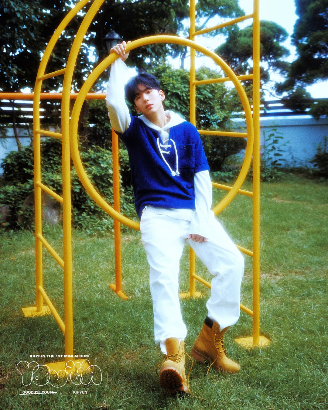 キヒョン (MONSTA X) - 1st Mini Album 'YOUTH' (コンセプトフォト - Goodbye Youth Ver. #3) - TKHUNT