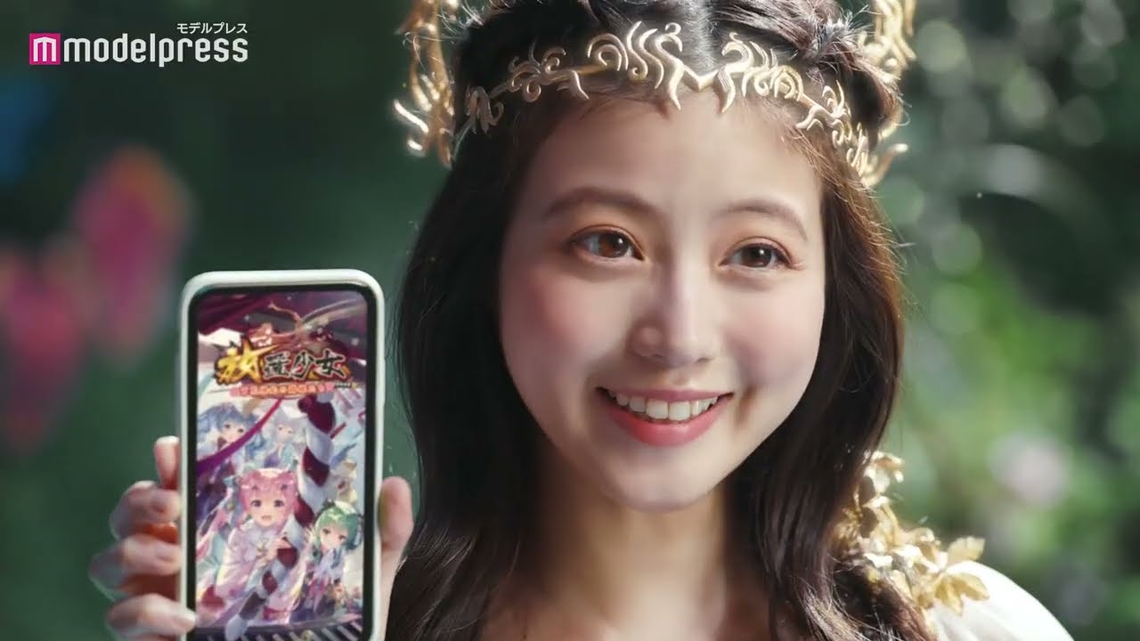 今田美桜、女神になって登場も男性に放置される！？「放置少女〜百花繚乱の萌姫たち〜」新TVCM「放置しよう、いまだ！」篇＋メイキング - TKHUNT