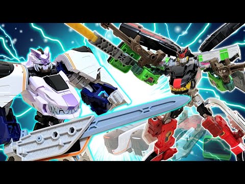 【シンカリオンZ】ダークシンカリオンとダークシンカリオンアブソリュートをザイライナーとZ合体！！ - TKHUNT