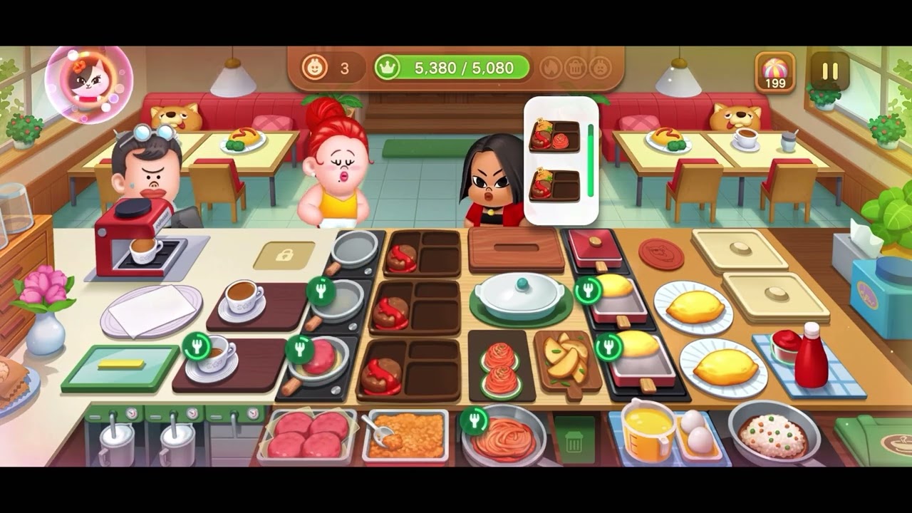 LINEシェフ 極主夫道コラボ ステージ10〜18 - TKHUNT